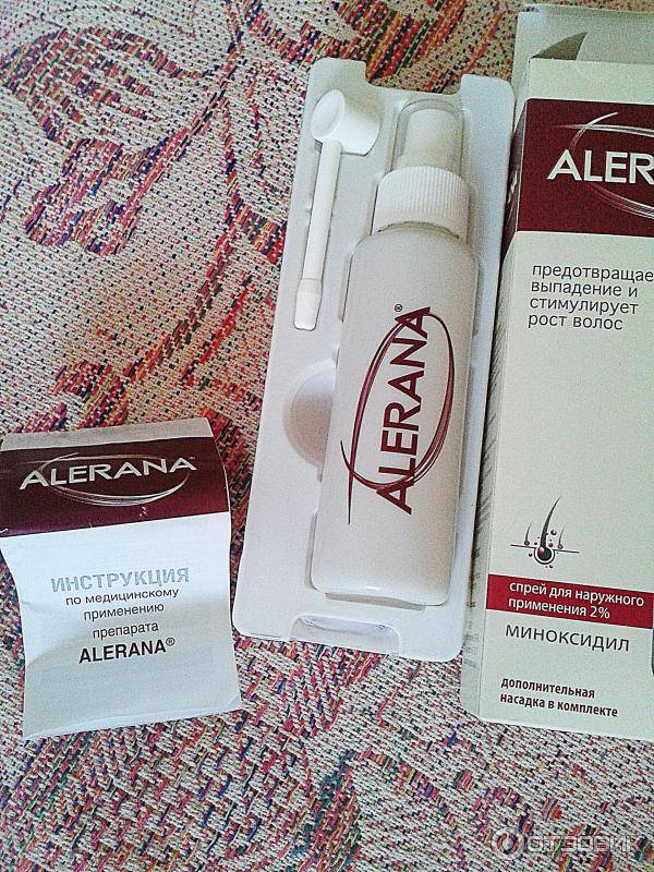 "алерана" - спрей против выпадения волос: отзывы, применение, состав ...